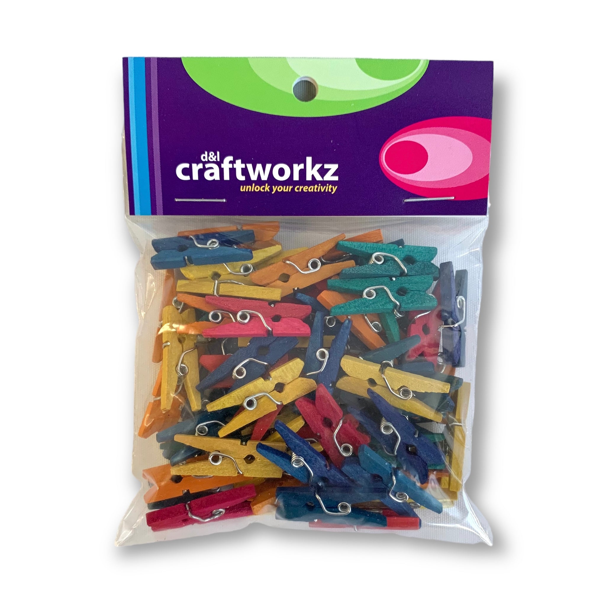 Ultra Mini Pegs with Springs | Craftworkz