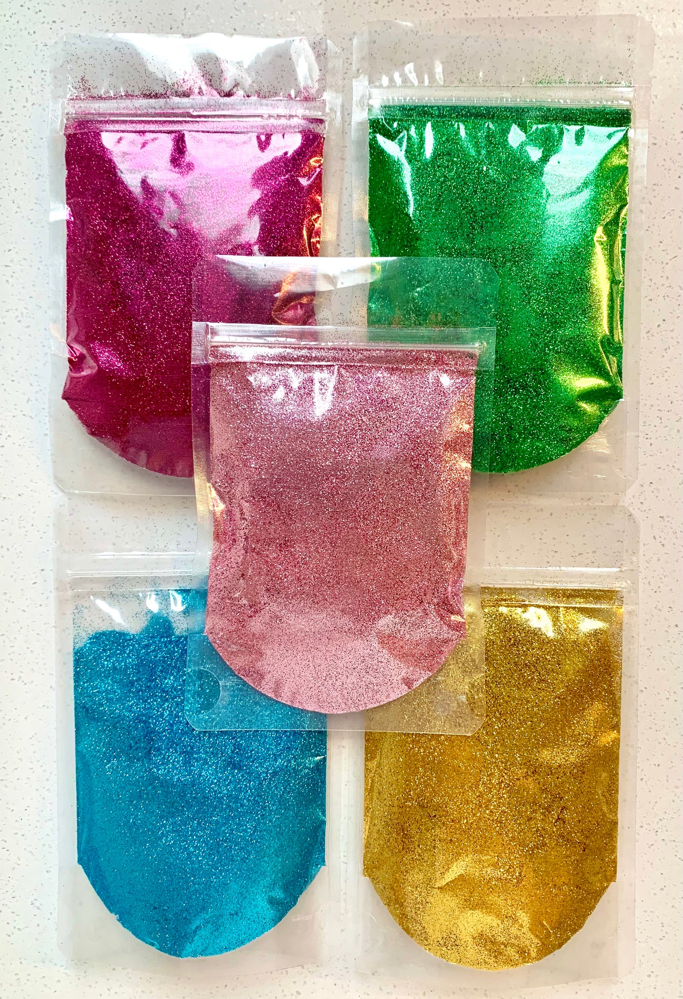 Ultra Fine Glitter Assorted Packs - 5 x 50g | Craftworkz